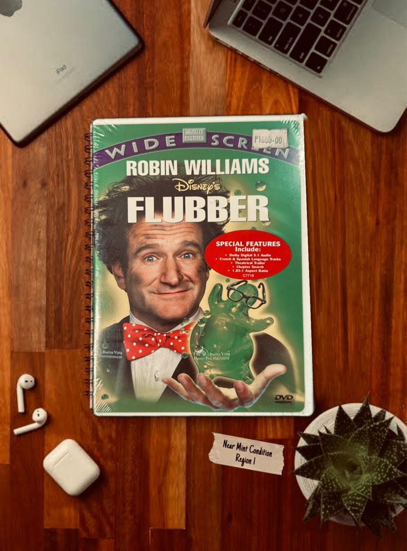 Flubber DVD Original DVDs Movies Vintage Movies, Hobbies & Toys, Music ...