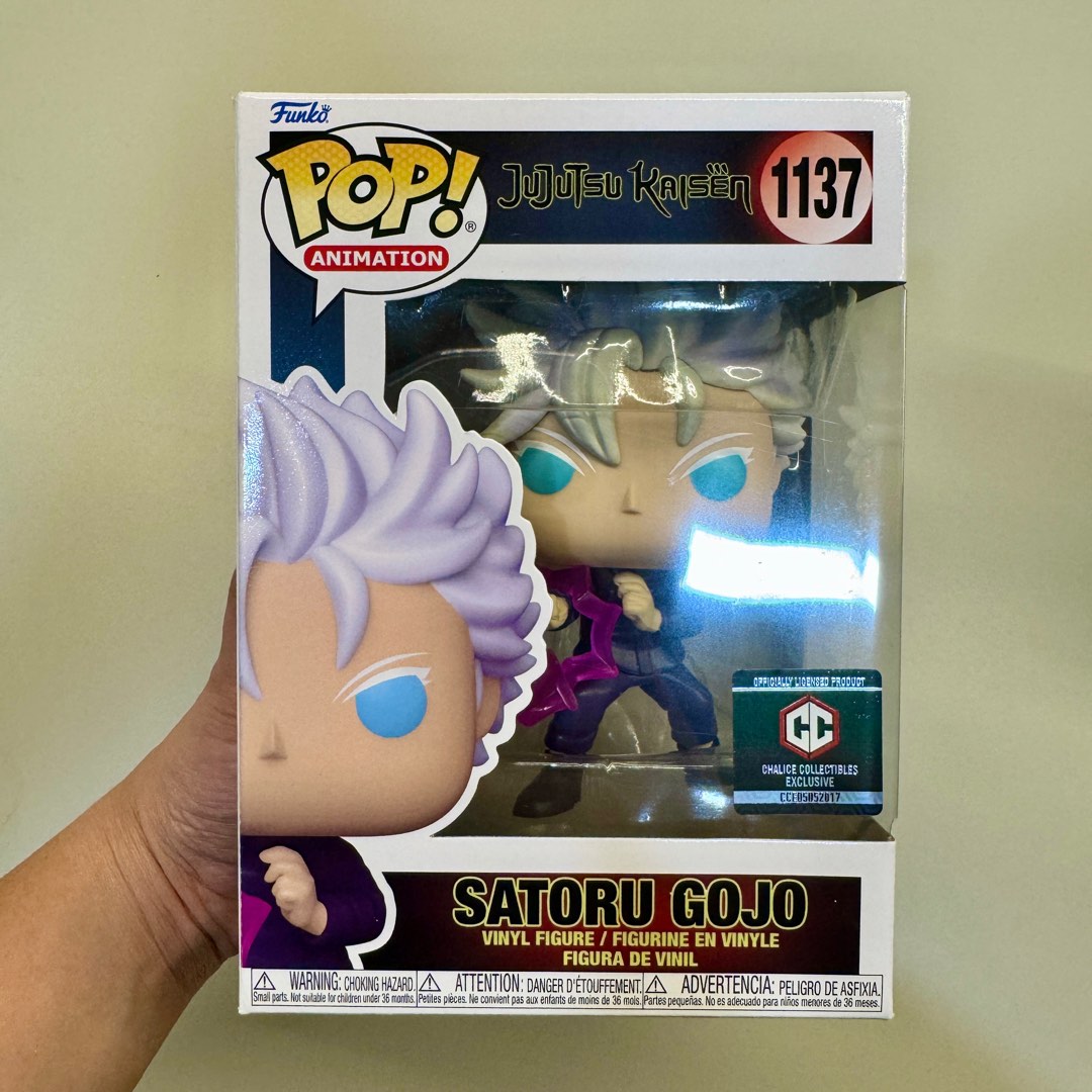 Funko Pop Animation! Jujutsu Kaisen: Gojo Satoru [Challice Exclusive ...