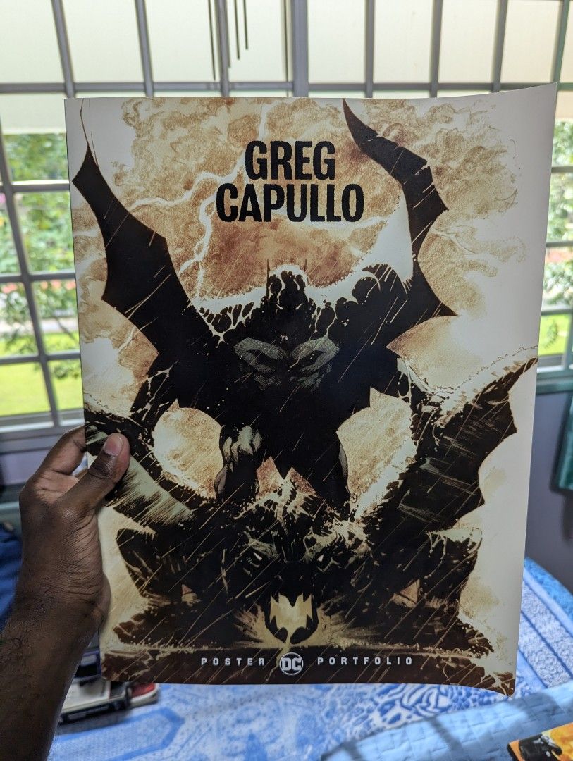 Greg Capullo DC poster Portfolio, Hobbies & Toys, Stationery & Craft ...