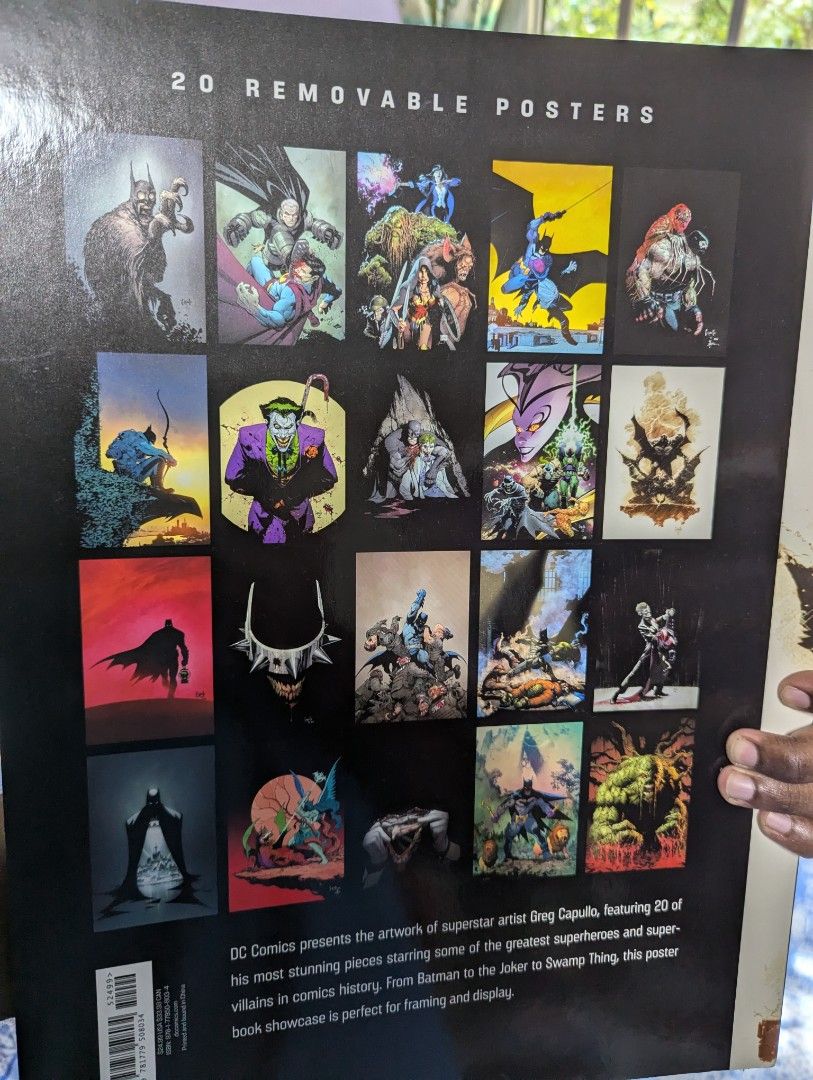 Greg Capullo DC poster Portfolio, Hobbies & Toys, Stationery & Craft ...
