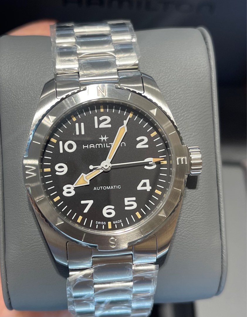 HAMILTON KHAKI FIELD EXPEDITION AUTO 37MM H70225130, Luxury, Watches on ...
