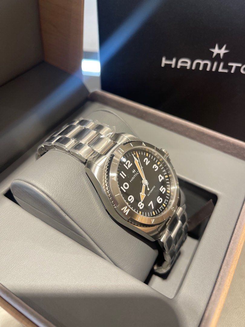 HAMILTON KHAKI FIELD EXPEDITION AUTO 37MM H70225130, Luxury, Watches on ...