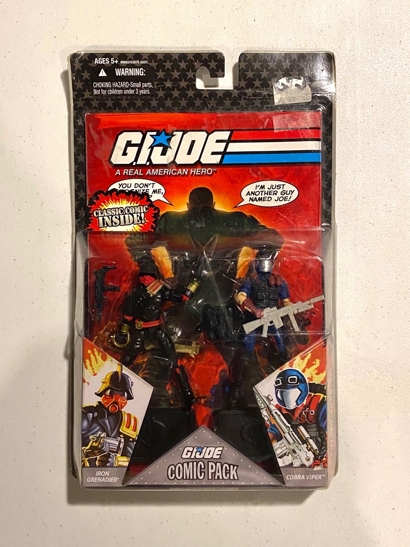 Hasbro Gl Joe Comic Pack, Hobbies & Toys, Toys & Games on Carousell
