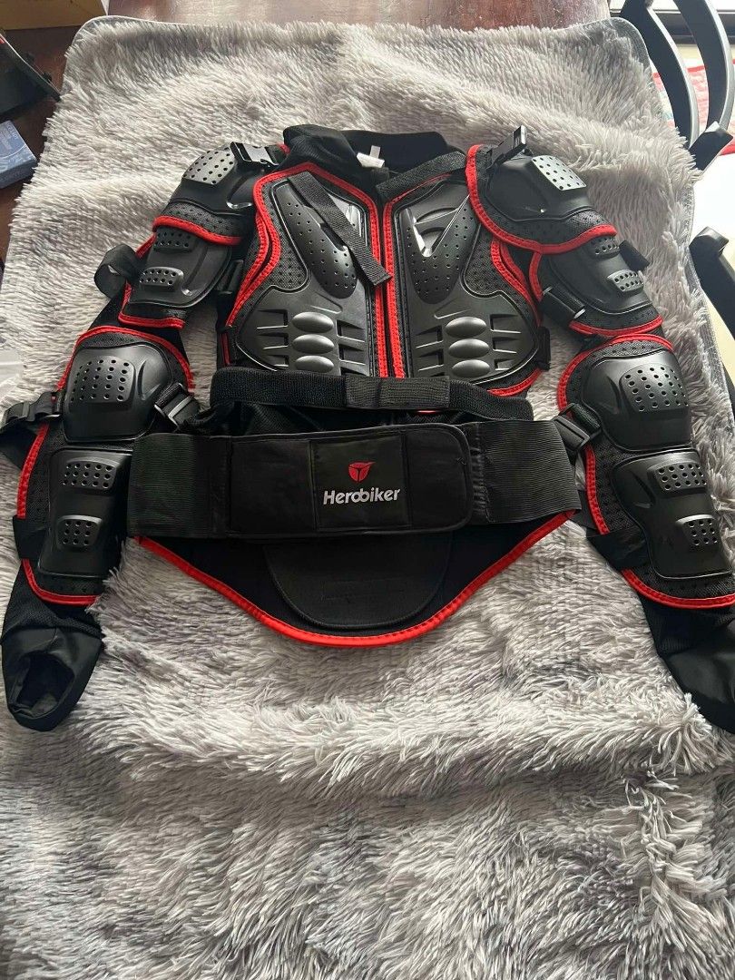 Herobiker Armor Body Vest Model - MC1001 Small Size, Men's Fashion, Tops & Sets, Sets ...