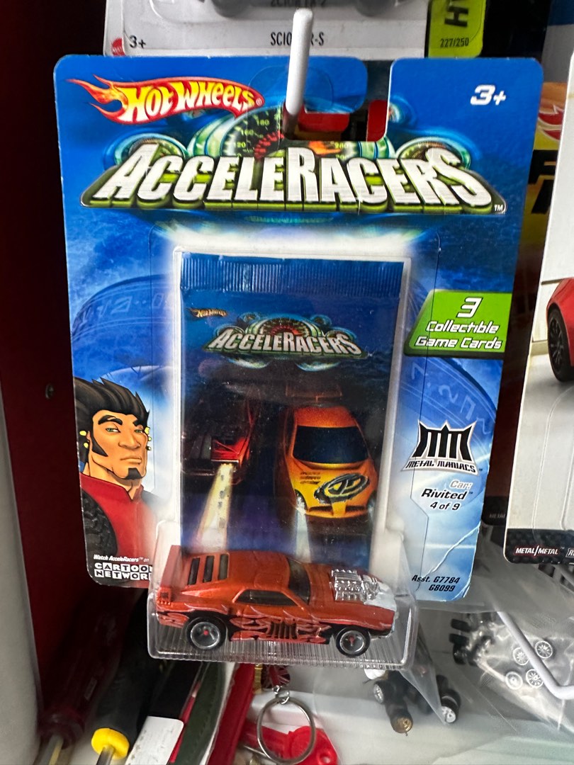 HOTWHEELS HOT WHEELS ACCELE RACERS ACCELERACERS RIVITED, Hobbies & Toys ...