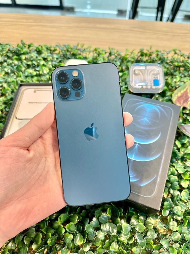 iPhone 12 Pro Pacific Blue 128GB, Mobile Phones & Gadgets, Mobile ...