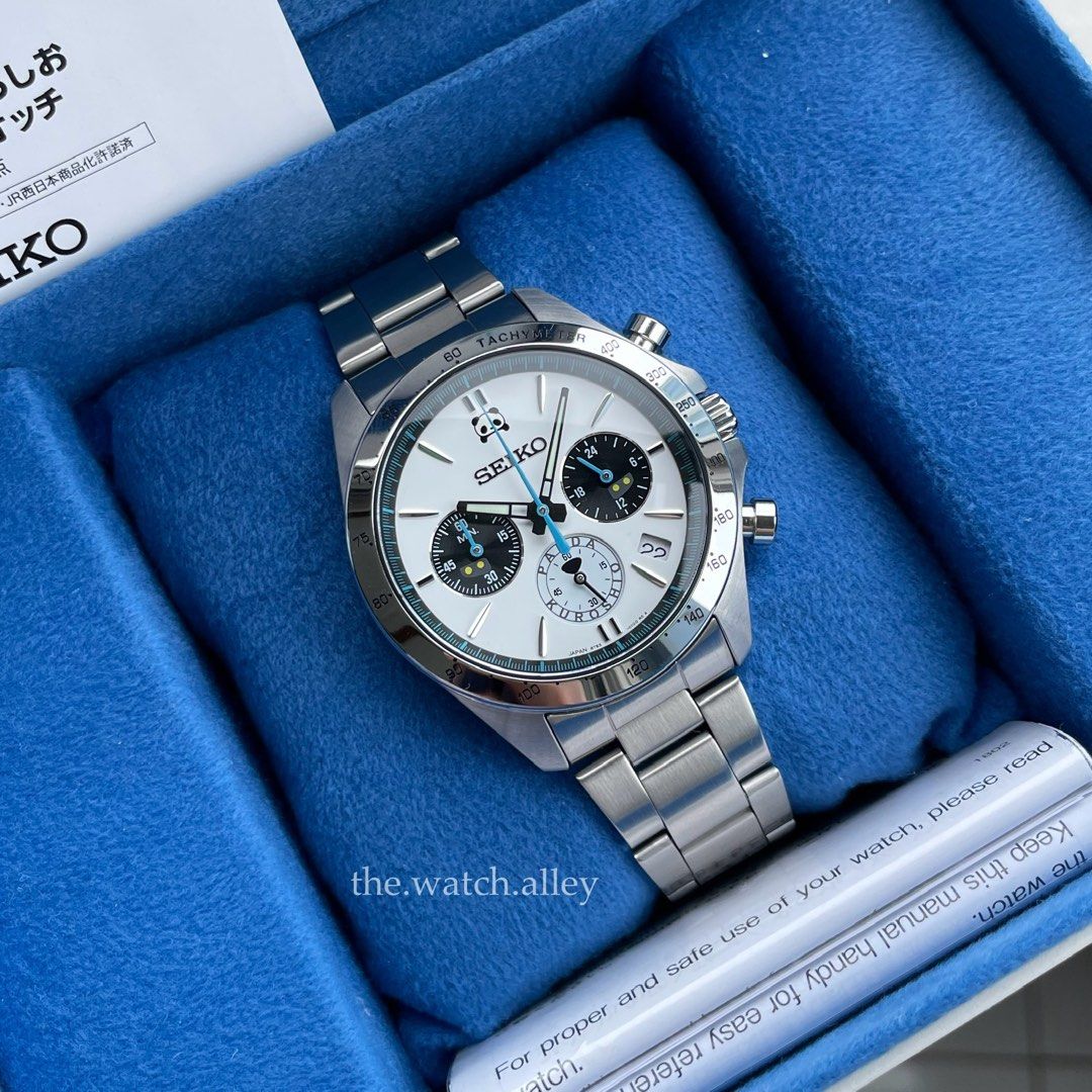 JDM Seiko x JR West - Limited Edition Chronograph 287 Panda Kuroshio ...