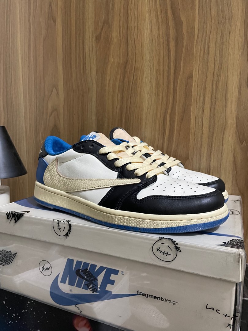 Jordan 1 OG low Travis Scott “Fragments”, Men's Fashion, Footwear ...