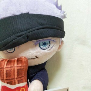 Jujutsu Kaisen Satoru Gojo Plush Chocolate, Hobbies & Toys, Toys ...