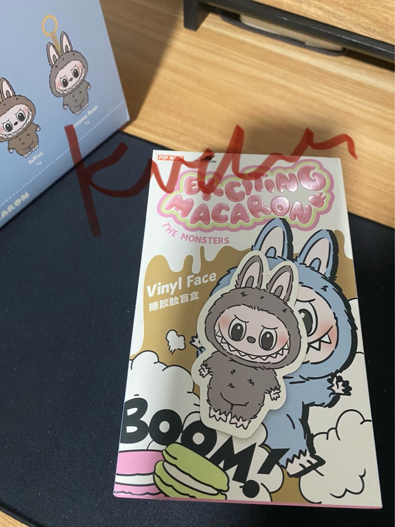 Labubu Macaron V1 Sesame Bean, Hobbies & Toys, Toys & Games on Carousell