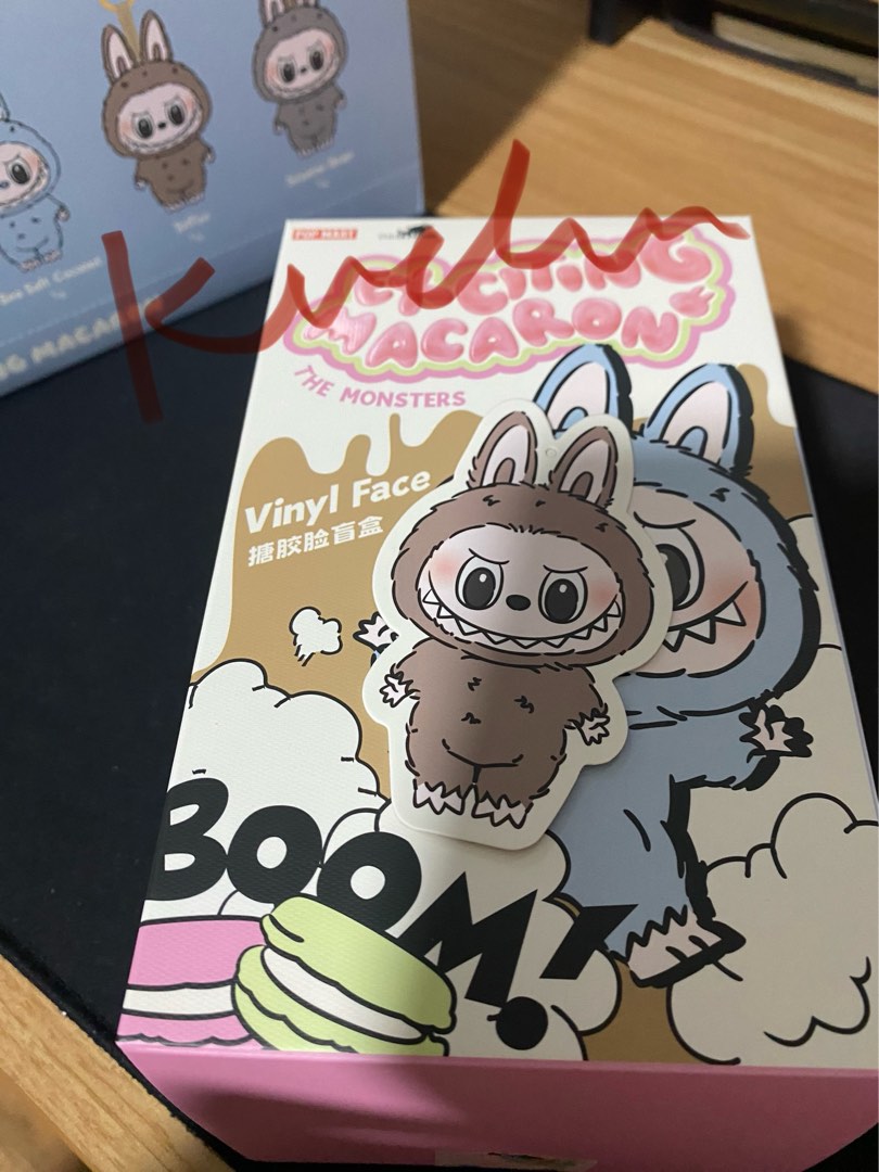 Labubu Macaron V1 Toffee, Hobbies & Toys, Toys & Games on Carousell