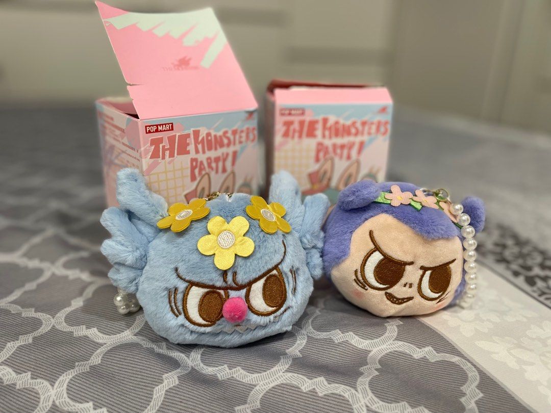 Labubu reversible flush toy, Hobbies & Toys, Toys & Games on Carousell