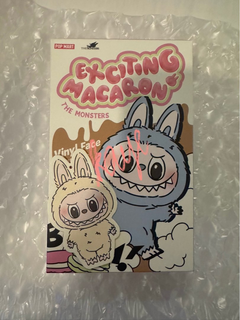 labubu v1 soymilk exciting macaron, Hobbies & Toys, Toys & Games on ...