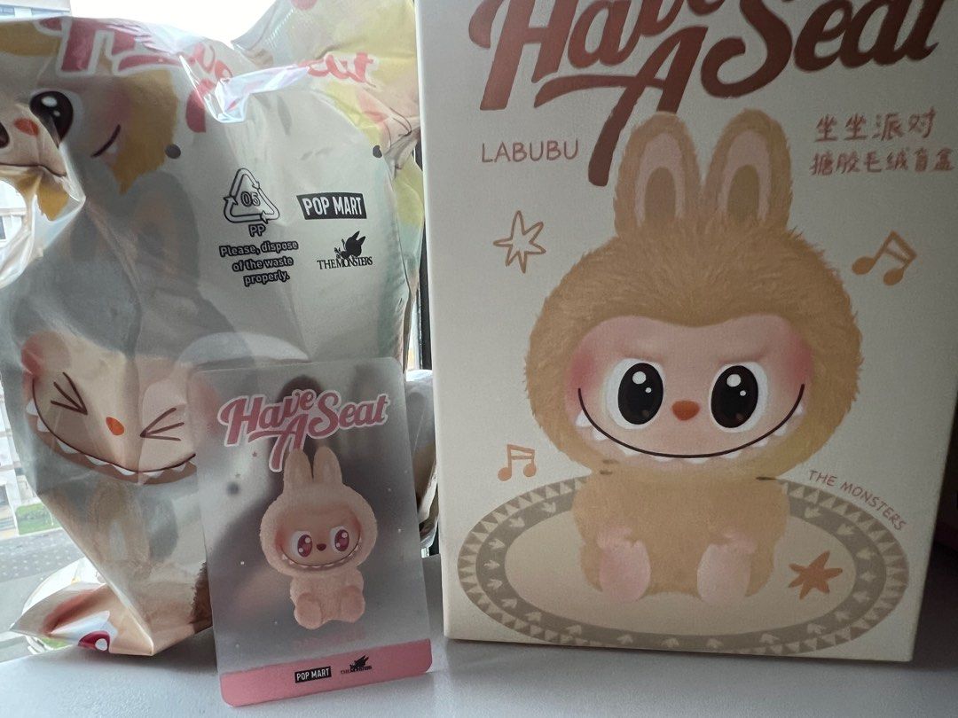 Labubu v2 Dada BNIF, Hobbies & Toys, Toys & Games on Carousell