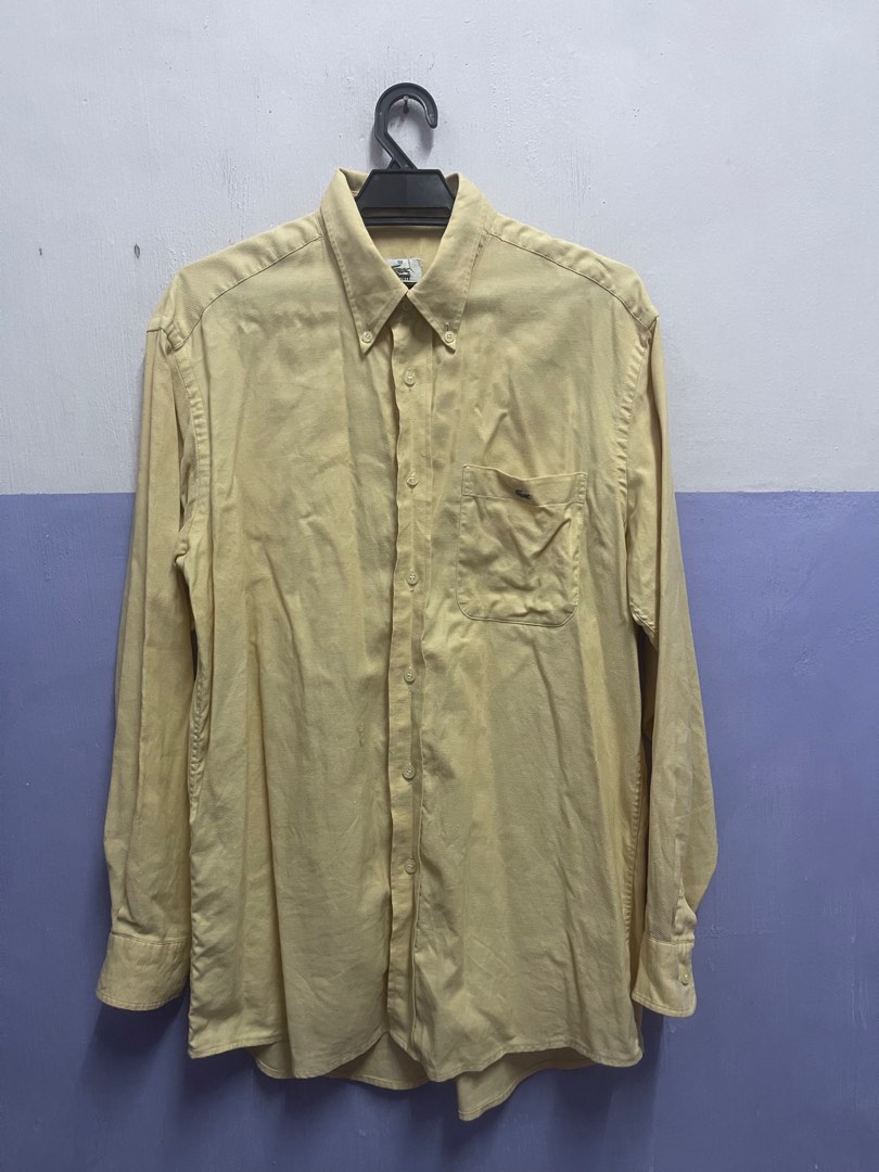 Lacoste Formal Shirt Original, Men's Fashion, Tops & Sets, Formal ...