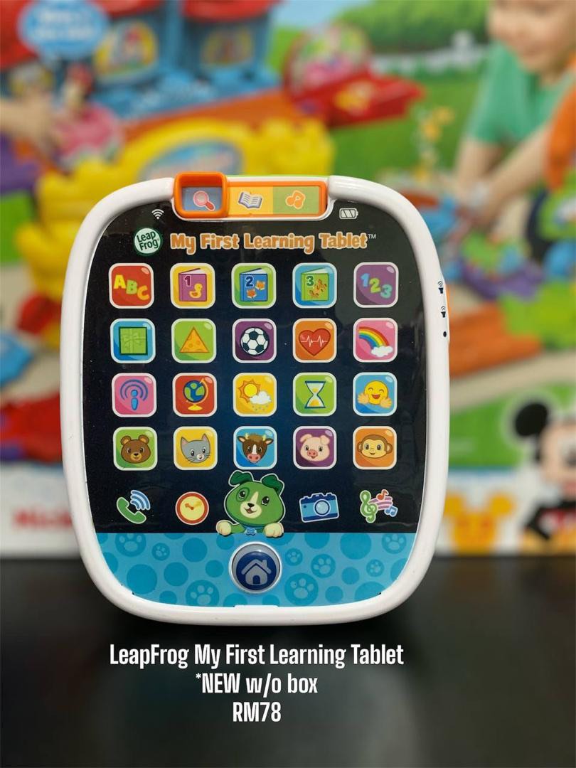 LeapFrog My First Learning Tablet, Hobbies & Toys, Toys & Games on ...