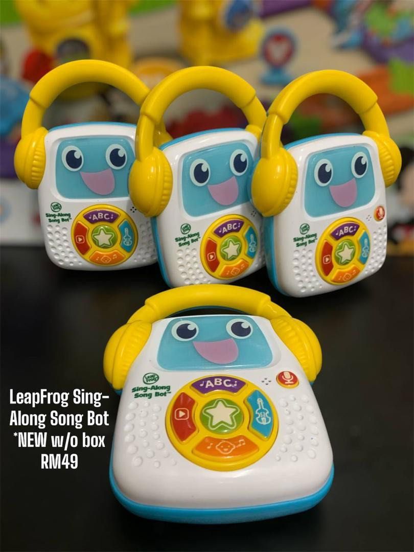 LeapFrog Sing-Along Song Bot, Babies & Kids, Infant Playtime on Carousell