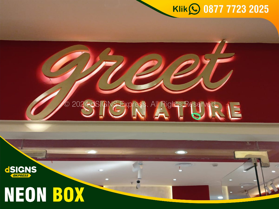 Letter Sign Huruf Timbul Galvanis Backlite CILILIN Bandung Barat 0877 ...