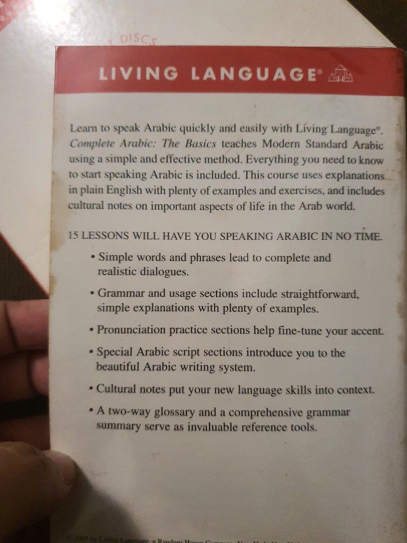 Living language Arabic coursebook, Hobbies & Toys, Books & Magazines ...