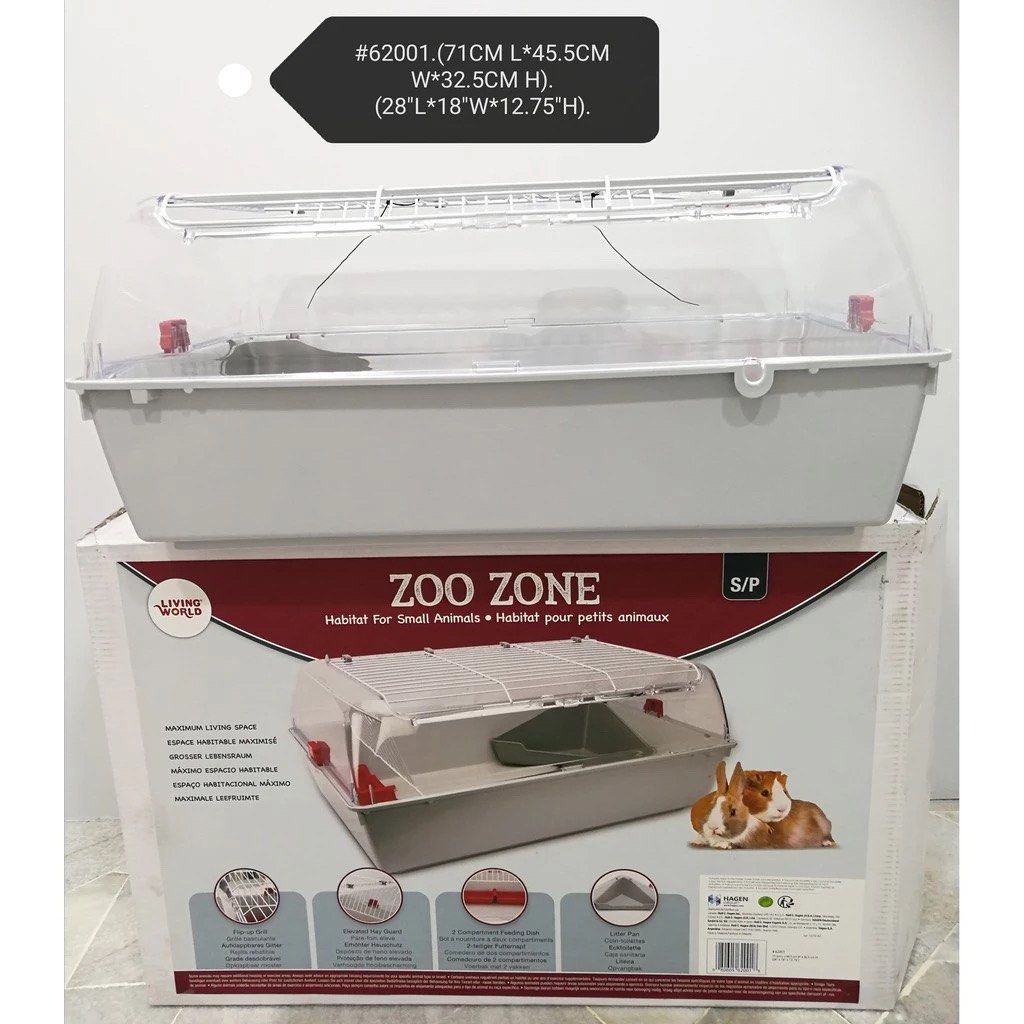 Living World Zoo zone Cage, Pet Supplies, Homes & Other Pet Accessories ...