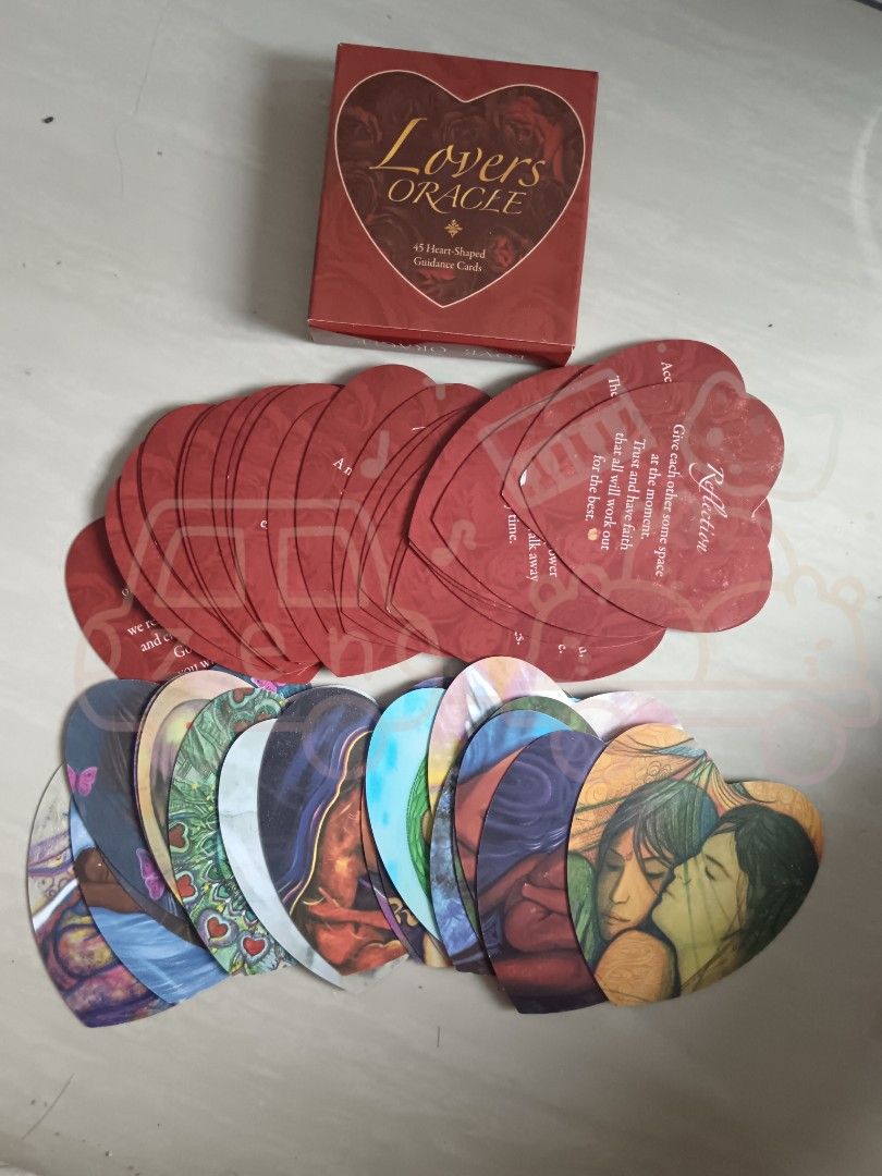 Love Oracle Card Game Tarot, Hobbies & Toys, Toys & Games on Carousell
