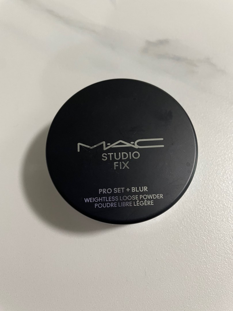 MAC Studio Fix Pro Set + Blur Weightless Loose Powder Lavender, Beauty ...