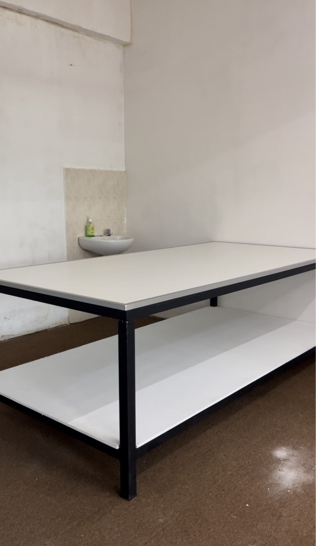 Meja Potong Tailor Lebar 4 Kaki Panjang 8 Kaki, Furniture & Home Living ...