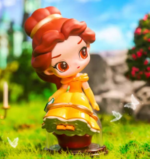 Miniso Disney Princess Fairy Tale Town Figure Model Blind Box - Belle, Hobbies & Toys, Toys ...