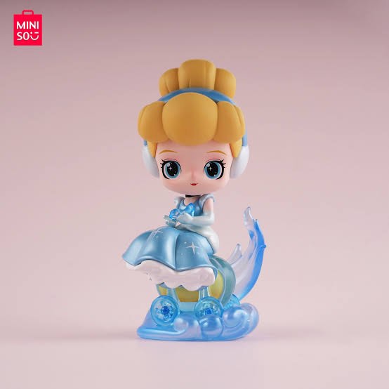 Miniso Disney Princess Fairy Tale Town Figure Model Blind Box ...