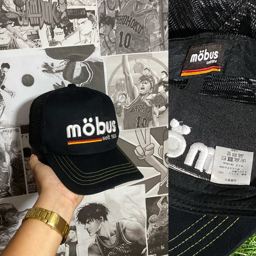 Mobus Seit 1924 | Trucker Snap Back Cap | Black | As New, Men's Fashion ...