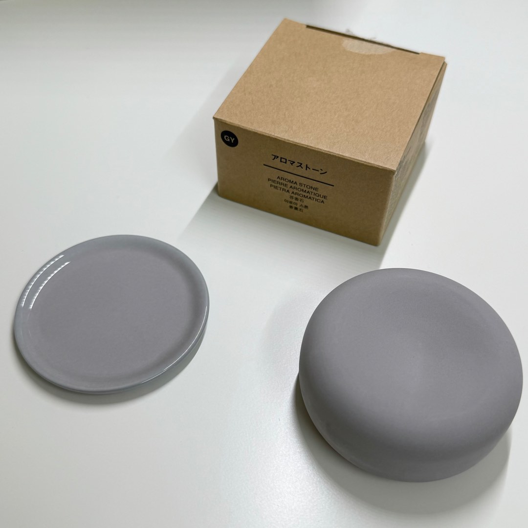 MUJI Aroma Stone With Tray, Furniture & Home Living, Home Fragrance on ...