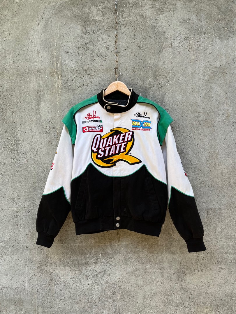 NASCAR QUAKER STATE VINTAGE RACING JACKET, Men's Fashion, Coats ...