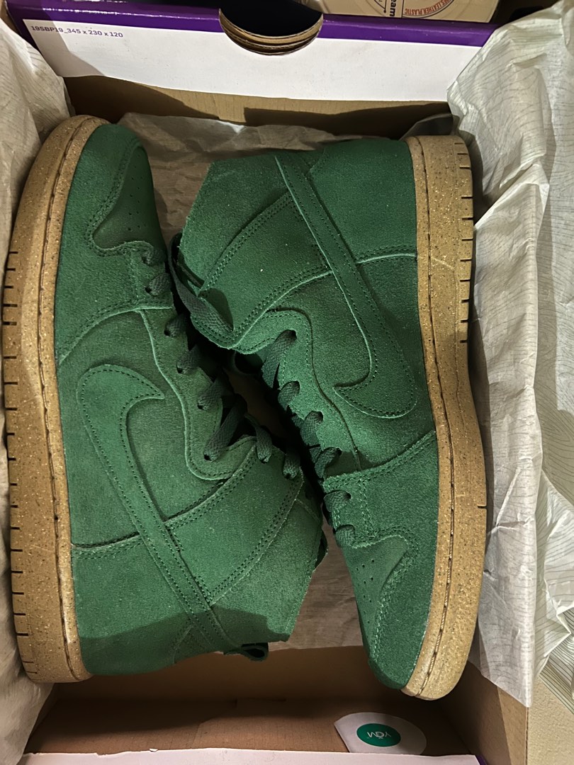 NIKE SB DUNK HIGH PRO DECON (Gorge Green CW), Men's Fashion, Footwear ...