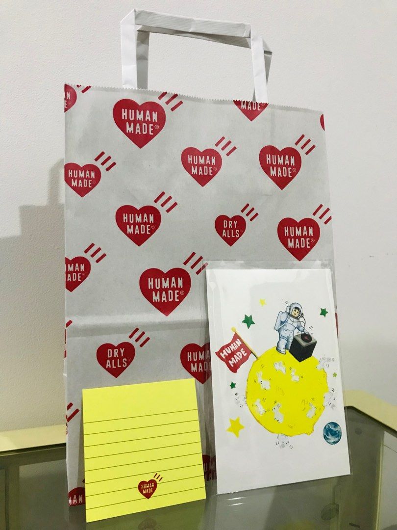 Original HUMAN MADE Japan x Keiko Sootome Collab Postcard, gift tag ...