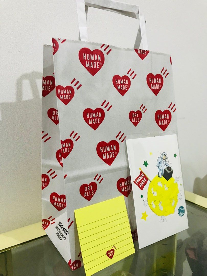 Original HUMAN MADE Japan x Keiko Sootome Collab Postcard, gift tag ...