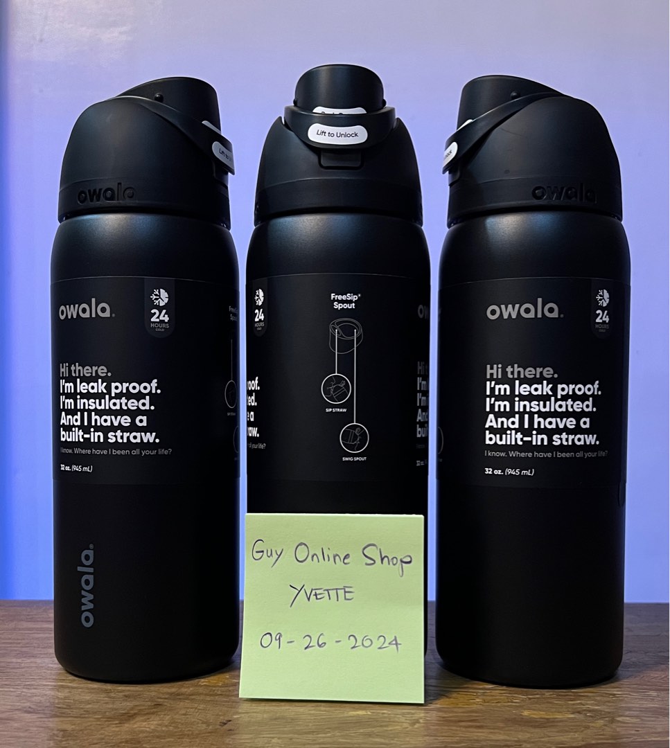 Original Owala 32oz Very Very Dark - 2300, Furniture & Home Living ...