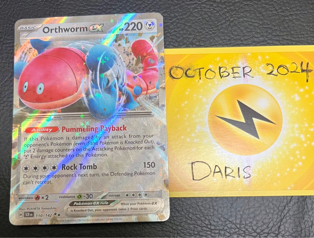 Orthworm ex - 110/142 - Ultra Rare, Hobbies & Toys, Toys & Games on ...