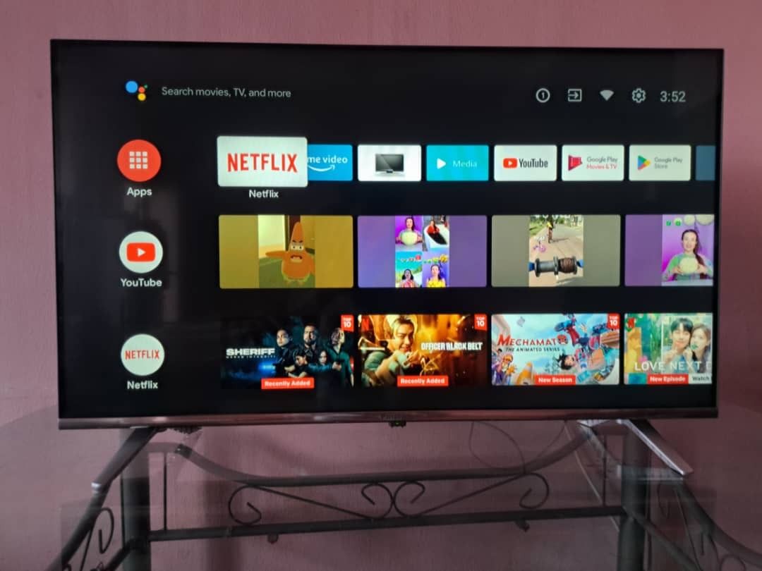 Panasonic android smart tv screen 10/10, TV & Home Appliances, TV ...