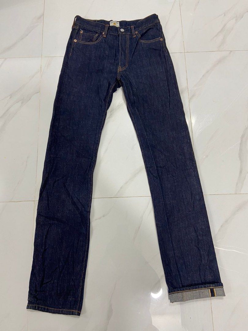 Pherrows jeans selvedge deadstock, Men's Fashion, Bottoms, Jeans on Carousell