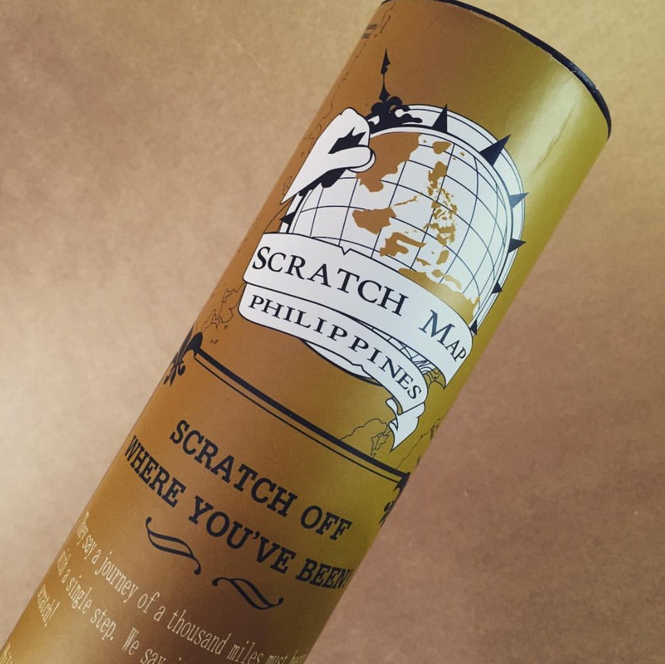 Philippine Scratch Map, Hobbies & Toys, Books & Magazines, Travel ...