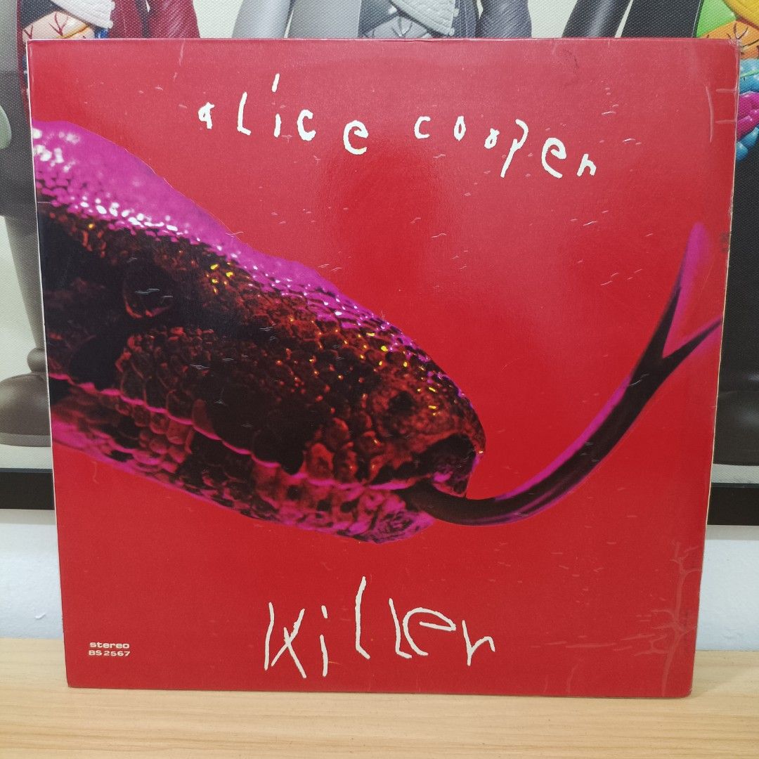 PIRING HITAM 12 INCHES LP VINYL ARTIS INGGERIS ALICE COOPER ALBUM ...