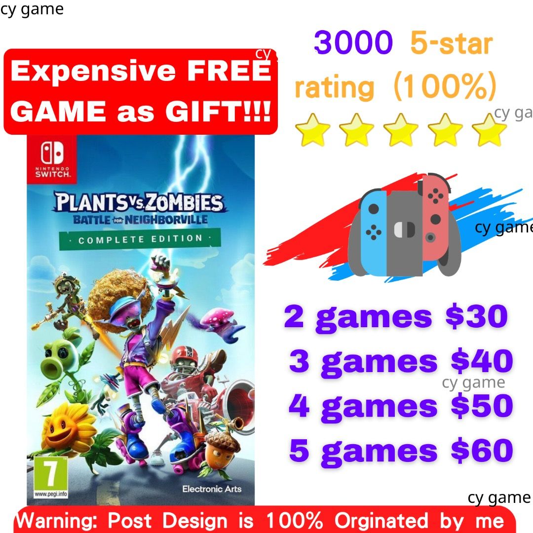 Is plants vs zombies on nintendo switch store