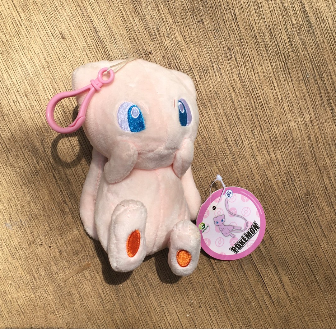 Pokemon Mew 13cm Plush Clip Figure, Hobbies & Toys, Toys & Games on ...