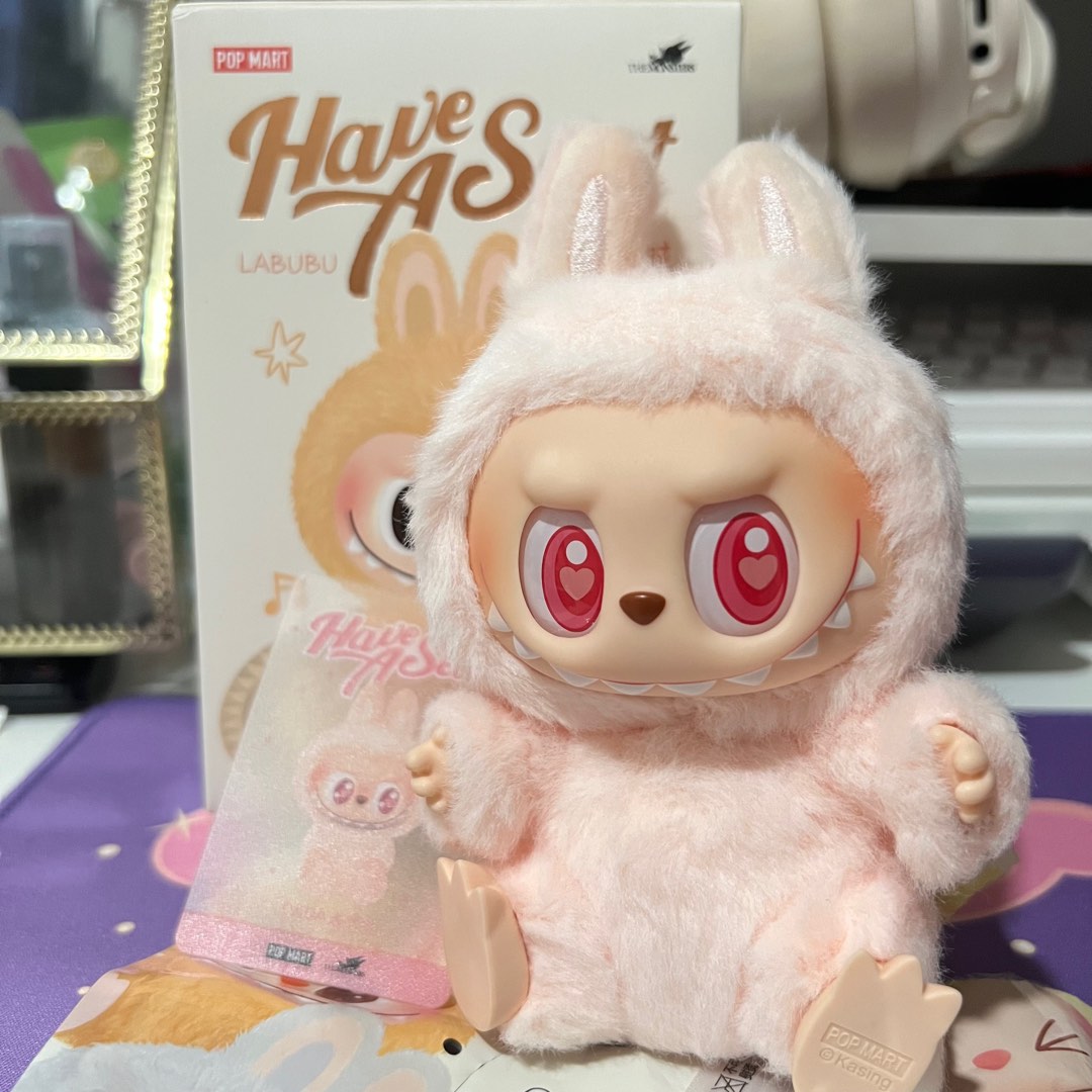Popmart Labubu V2 Have a Seat - Dada, Hobbies & Toys, Toys & Games on ...