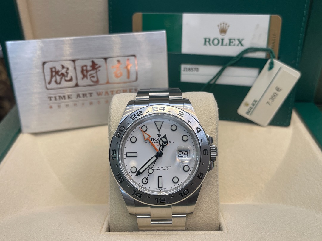 Rolex EX-II 216570 白面 2016年, 名牌, 手錶 - Carousell