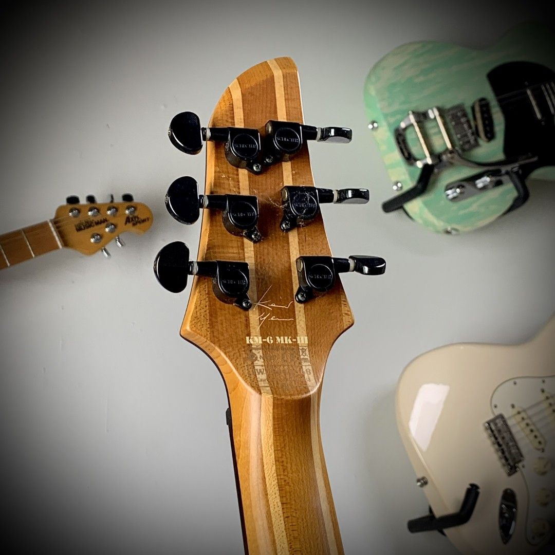 Schecter Keith Marrow KM6 MK3 toxic smoke green (L2O) electric guitar ...