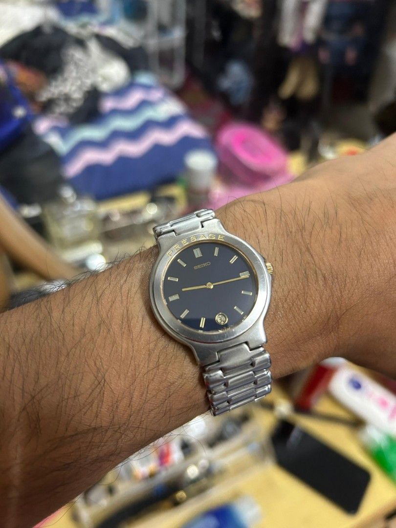Seiko presage titanium, Luxury, Watches on Carousell