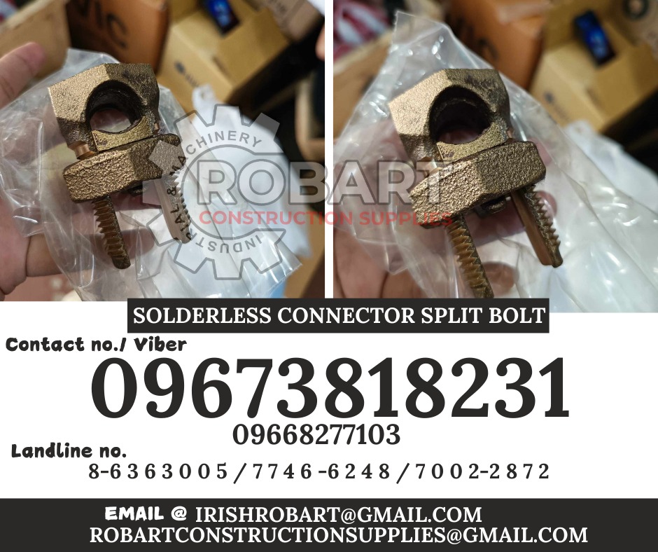 Solderless Connector Split Bolt, Commercial & Industrial, Construction ...