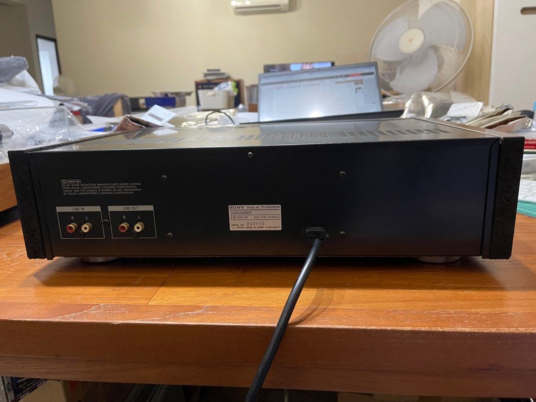 Sony TC-K555 ESR cassette deck player, Audio, Other Audio Equipment on ...