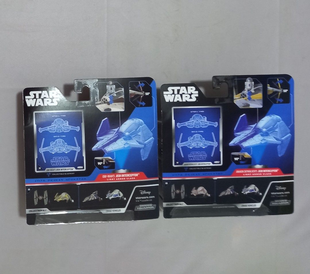 Star Wars Micro Galaxy Squadron : Jedi Interceptor Anakin Skywalker w ...